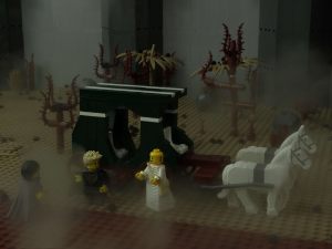Mistborn: Mistwraith outside Luthadel